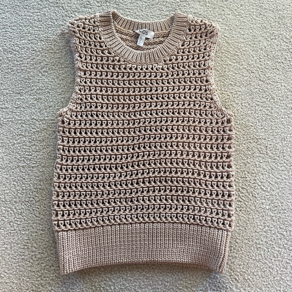 COS | Tops | Cos Open Knit Vest | Poshmark